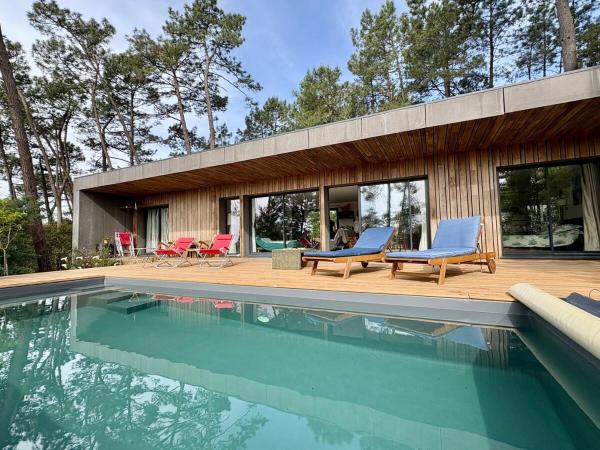 La Villa Du Bout Du Monde, Pool & Jacuzzi - Labenne