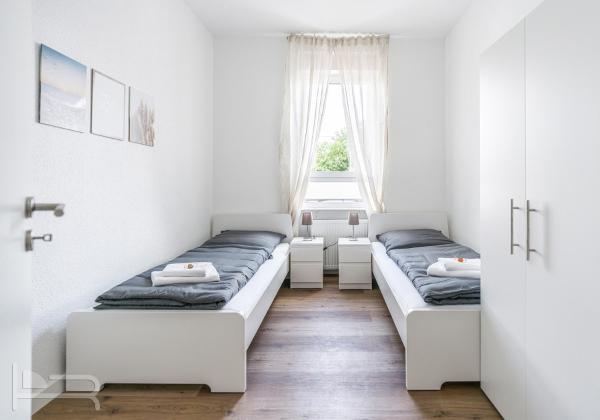 Voll Ausgestattete Und Möblierte Apartments Mit Einzelbetten - Küche - Wlan - Pkw-parkplatz - Francfort-sur-le-Main