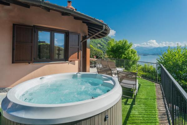 Villa Castello With Jacuzzi & Priceless View By Rent All Como - Comer See