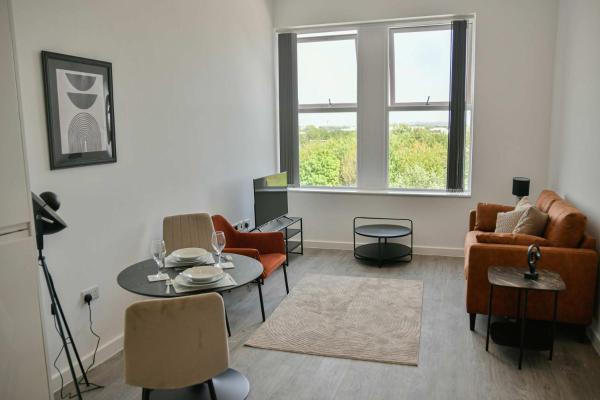 Spacious 1 Bed Manchester Apartment Near Etihad - Oldham