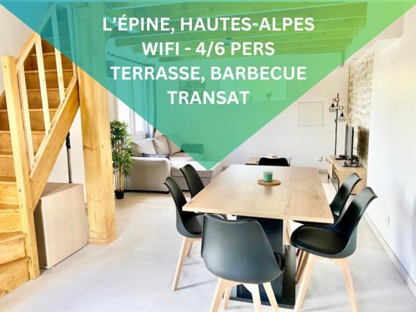 La Conciergerie 05 - Gîte De La Coopérative - Superbe Maison à L Epine - Wifi - 4 à 6 Personne - Serres