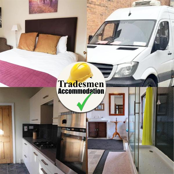 Contactors House 4-br 6-beds & Parking For 3 Vans - Norfolk