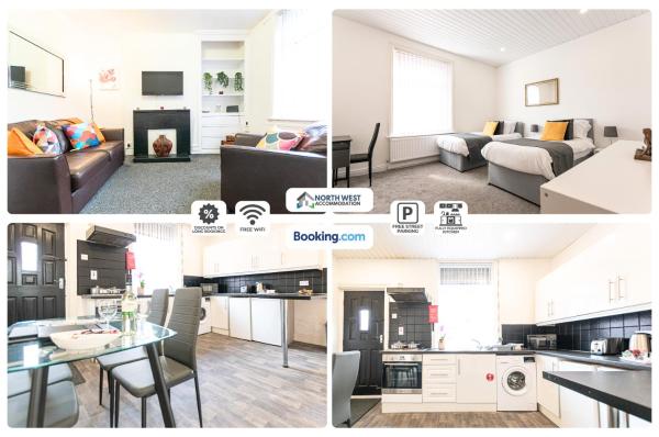 Manchester Work Stays 2br Home With Parking & Wifi - Manchester