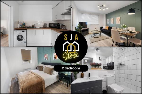 Strawberrybank Stay - Sja Stays - Modern 2 Bed Apartment - Aberdeen