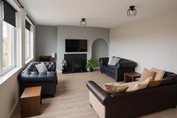 Modern 3 Bed Duplex Apartment - Leeds