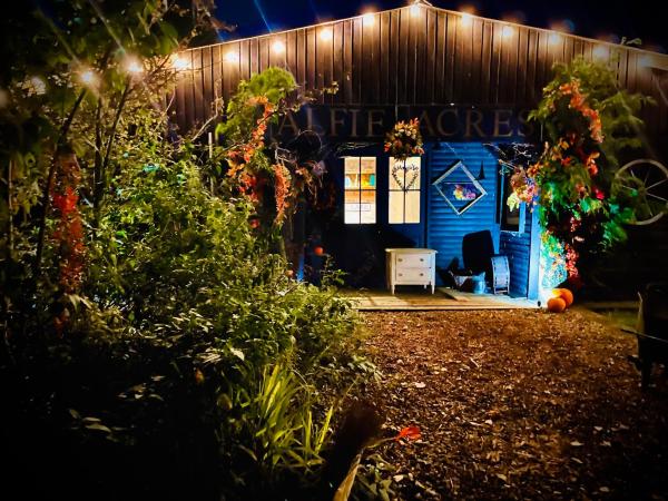 Alfie Acres - Secluded Cabin Set In 5 Acres Of Privacy, With Exclusive Use Of Swimming Pool And Hot Tub For Up To 10 Guests - England