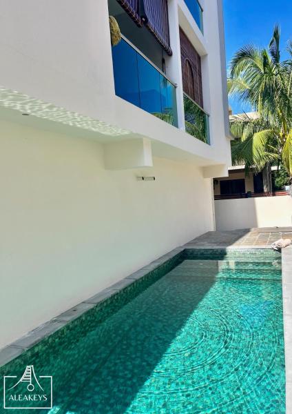 Sunset Apt Moderne à 2 Min De La Plage, Clim, Piscine - 모리셔스