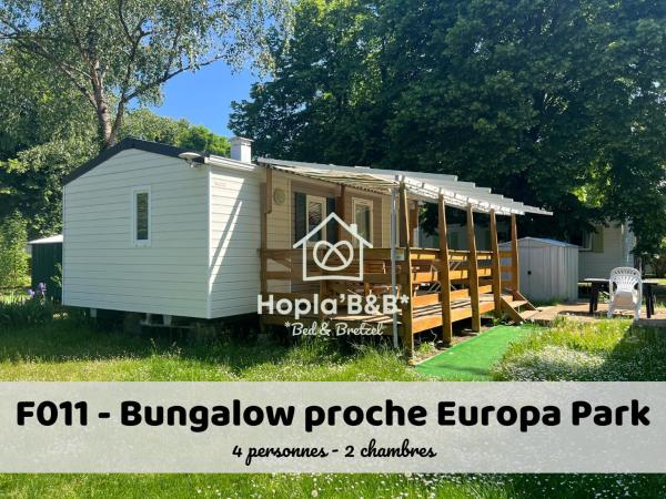 F011- Bungalow Ensoleillé Pour 4 Proche Europapark - Obernai