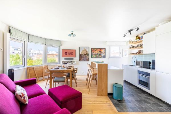 Guestready - Sunny Chic Retreat With Balcony - Villejuif