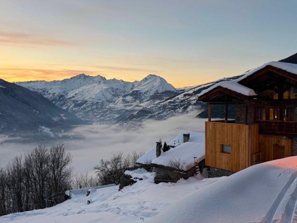 Chalet Authentique Avec Jacuzzi Proche De Val D'isère - Arc 2000