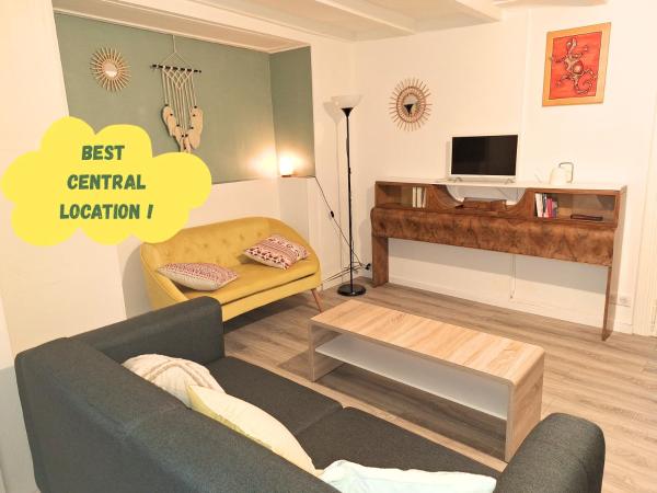 Charmant Et Spacieux Appartement Au Centre Ville - La Bohème - ibis Mulhouse Ile Napoleon
