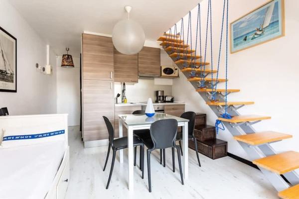 Le Capucin - Petit Duplex Avec Place De Parking - Dinard