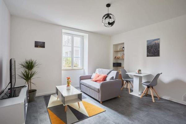 L'escale - Appartement Cosy 1 Chambre - Proche - Le Rheu