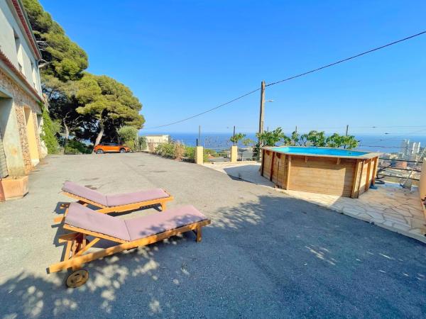Panoramic View Villa Swimming Pool - Monaco