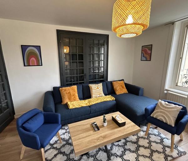 Gîte Cosy - 90m2 - T4 - Climatisé - Tout éQuipé - Auvergne