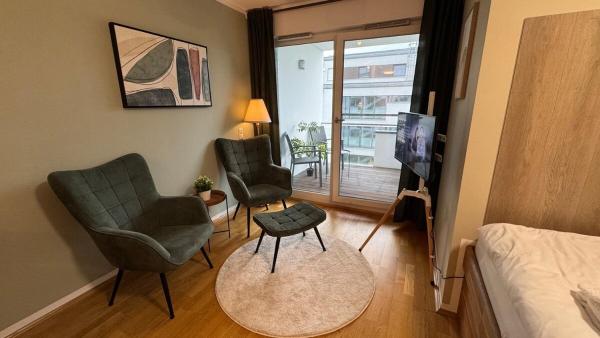 Duha Homes - Stylisches Apartment, Stellplatz, Küche, Self Check-in - Ingolstadt