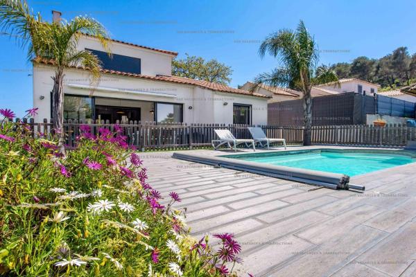 Villa Piscine, Climatisation, Jardin, Barbecue, Internet, Refait à Neuf En 2023 - Six-Fours-les-Plages