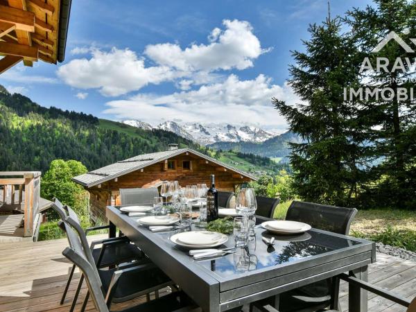 Chalet Moderne 10 Pers., 5 Chambres, Garage, Terrasses, Balcons, Proche Remontées Mécaniques Et Randonnées - Fr-1-391-152 - Le Grand-Bornand