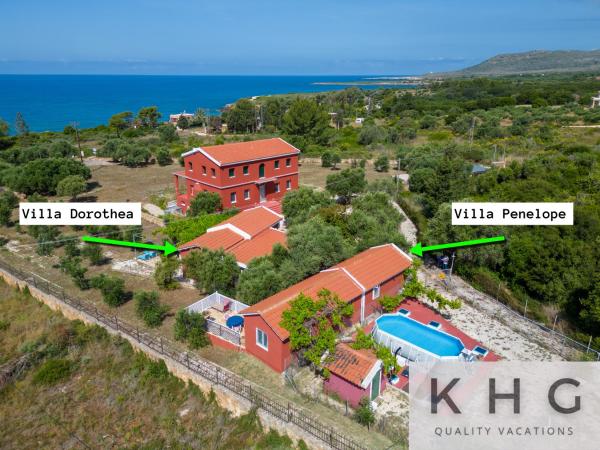 Mondo Cosseri Villa Rossa-dorothea And Mondo Cosseri Villa Rossa-penelope, With Own Shared Pool - Kefalonia