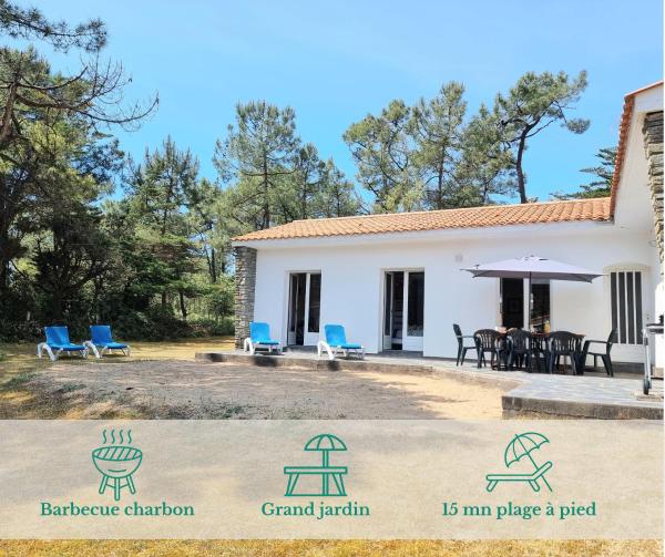 Maison Tout Confort Avec Jardin, à 1km De La Plage - Saint-Hilaire-de-Riez