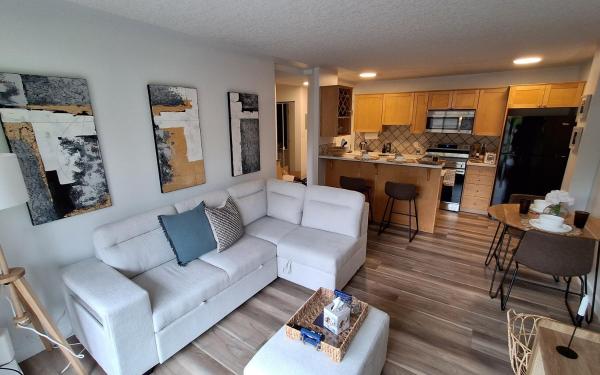 Modern 1br Apt, Up To 4 People, Steps To 17th Ave, Downtown & Stampede - Calgary
