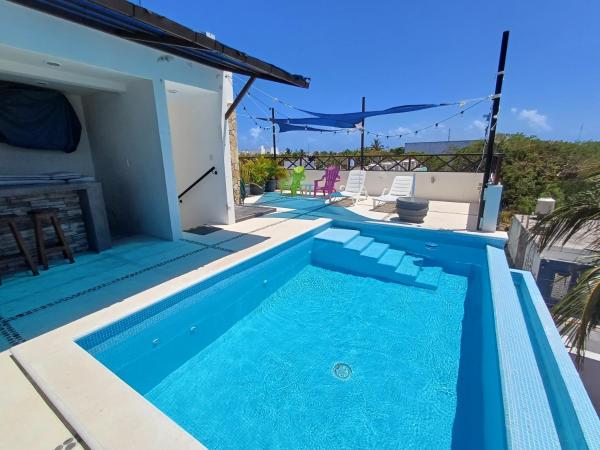 Casa Linda Isla-room Palmera-shared Pool - Isla Mujeres