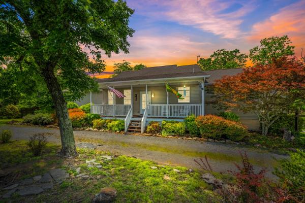 Blue Badger Cottage -Wifi, Fire Pit, Fireplace, Screen Porch, Game Room, King Bed, Grill - West Virginia