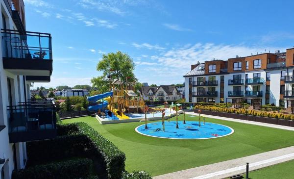 Family Sun & Fun Apartment & Water Park Patio At Belmare Aqua Resort - Świnoujście