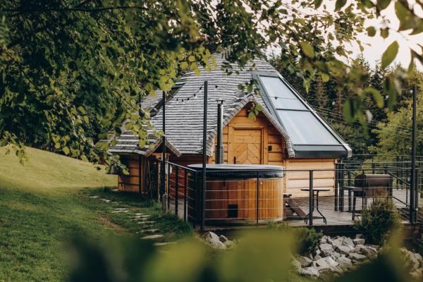 Osada Poli Koniaków - Panoramiczny Domek Nr 5 Z Prywatną Balią I Hydromasażem - Szczyrk