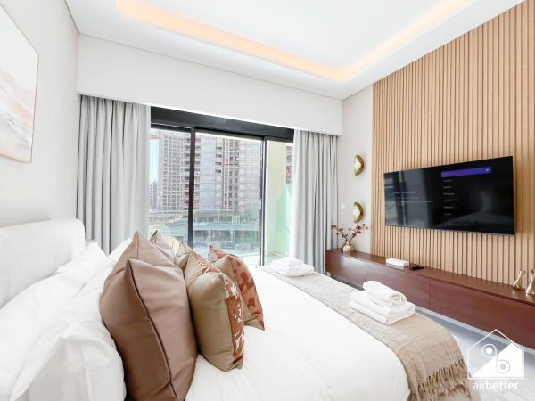 Prime Azizi Riviera Studio With Balcony - Aeropuerto de Dubái (DBX)