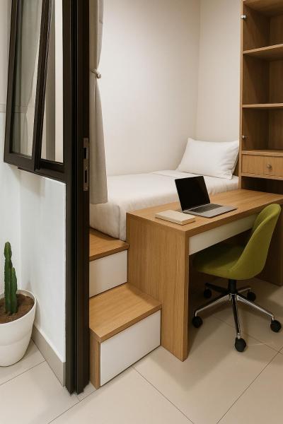 Kostaycation Front Of Kampus Esa Unggul Tangerang - Jakarta