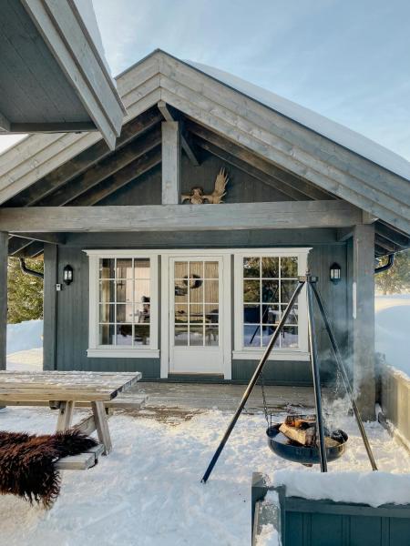 Cozy Modern Cabin Near Sjusjøen - Noorwegen