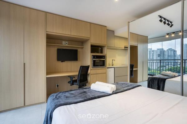 Studio Moderno A 450m Do Metrô – Ism0806 - Santo Amaro