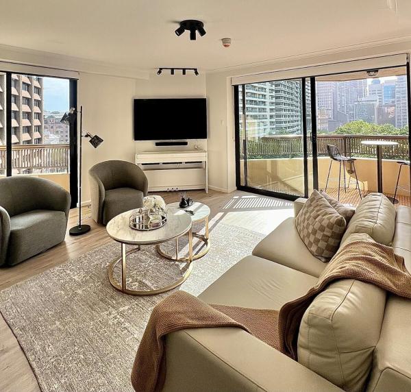 Elegant Hyde Park View Retreat With Gym & Rooftop Pool - Randwick
