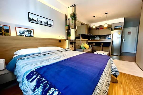 Carpe Diem - Studio Na Frente Shopping Curitiba S2 - Curitiba