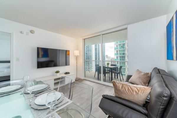 2bedroom Ocean Views Brickell Free Parking - Miami