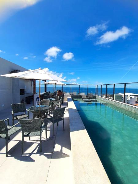 Ondina 305 - 1 Quarto Piscina Rooftop Academia & Praia - Rio Vermelho