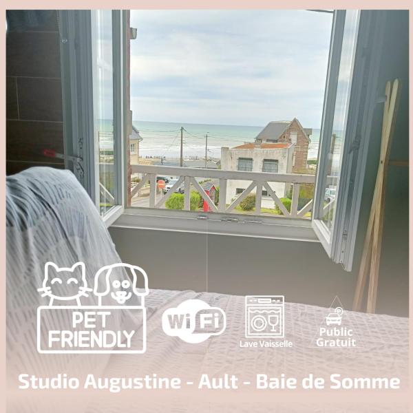22- Studio Augustine - Vue Mer - Parking Gratuit- 4 Pattes Bienvenues - Ault Onival - Ault