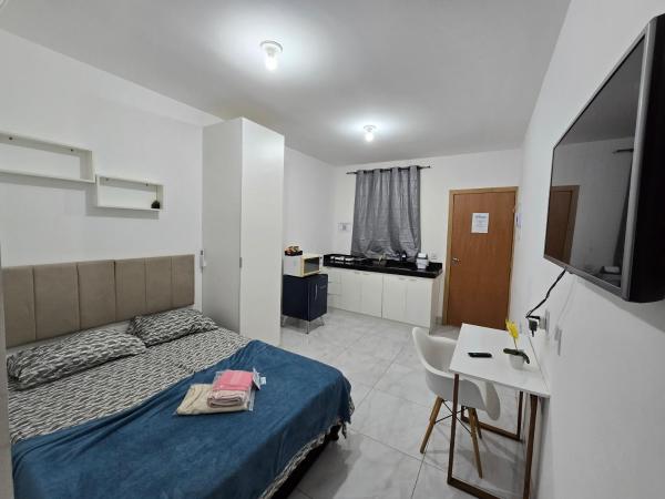 Flat Sala, Quarto, Cozinha E Banheiro Privado - State of Goiás