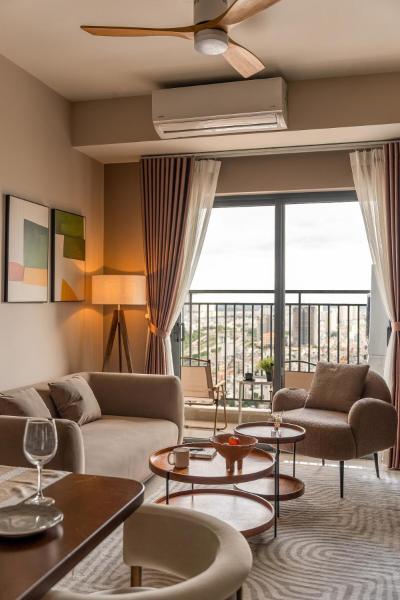 Downtown Saigon, District 1, 3 Bedroom And 2 Wc, Soho Residence Near Bui Vien - Hô Chi Minh-Ville