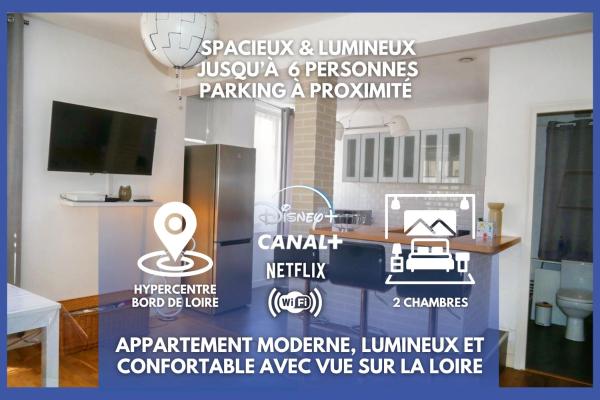 Moderne 60m2 Vue Sur La Loire Hypercentre - Cheverny