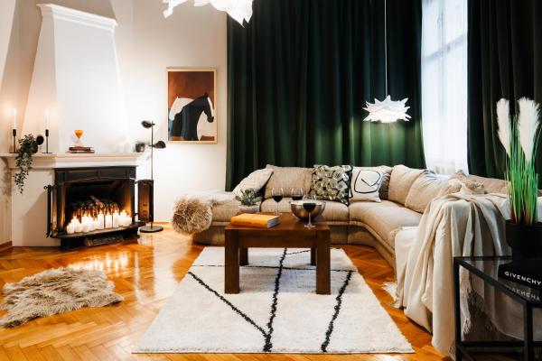 Fireplace Retreat 115m2 With Balcony Old Town - Belgrade
