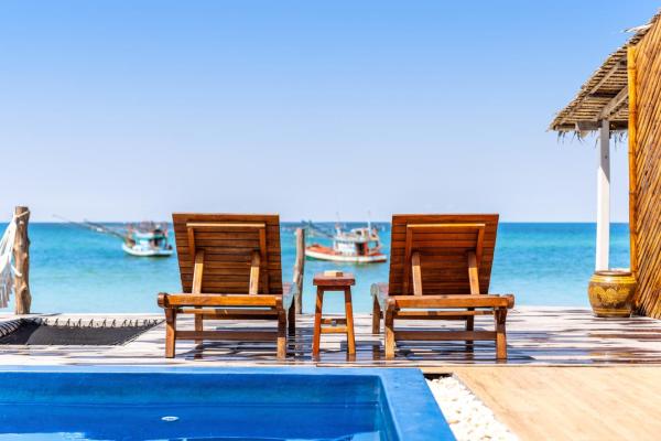 Seasalt Beachfront Holiday Home, Private Pool, 2 Bedroom House - Ko Pha Ngan