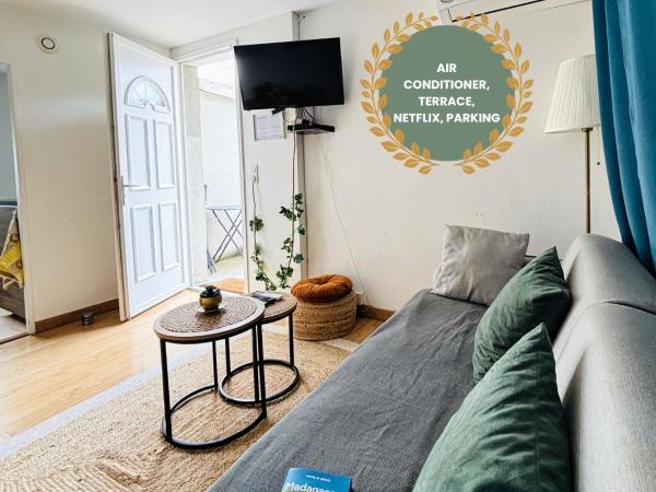 Appartement Avec Terrasse Climatisé - Goupama Stadium, Eurexpo, Ldlc Arena, La Soie - Miribel