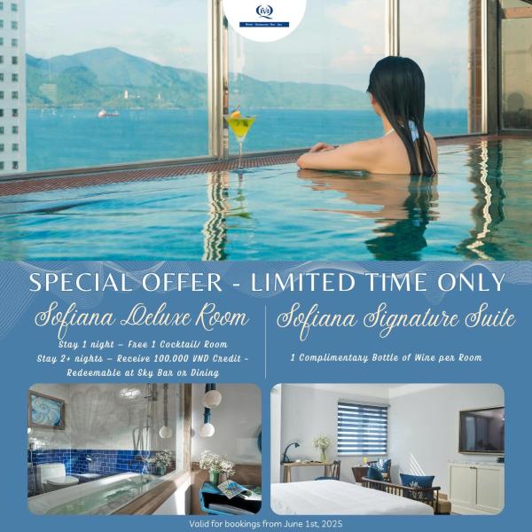 Sofiana My Khe Hotel & Spa- Rooftop Pool Bar - Đà Nẵng
