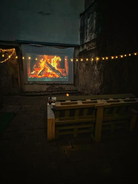 The Whispering Wall Cinema Where Stories Light The Night - Lithuania