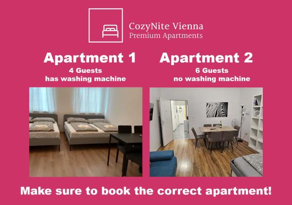 Cozynite Premium Apartment Hauptbahnhof 1+2 - Viyana