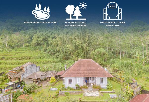 Four Monkeys House By Bukit Vista - Munduk