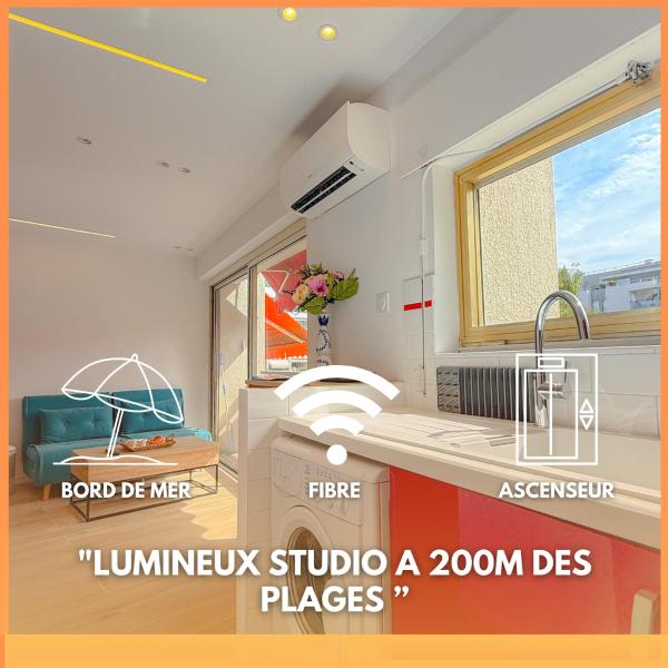 Le Santa By Apirent #Climatisation #Plage #Vue Mer - Juan-les-Pins