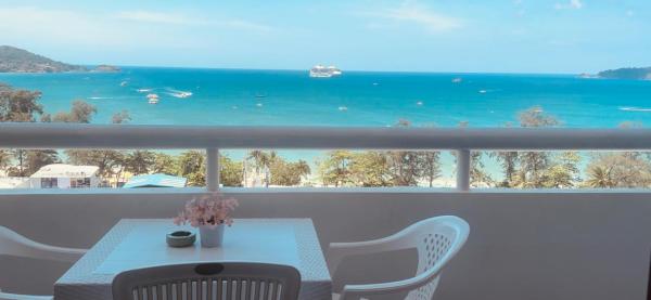 Patong Tower Sea Facing High Floor New Bathroom - Patong Beach